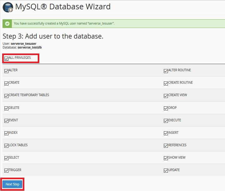 Mysql Database Wizard